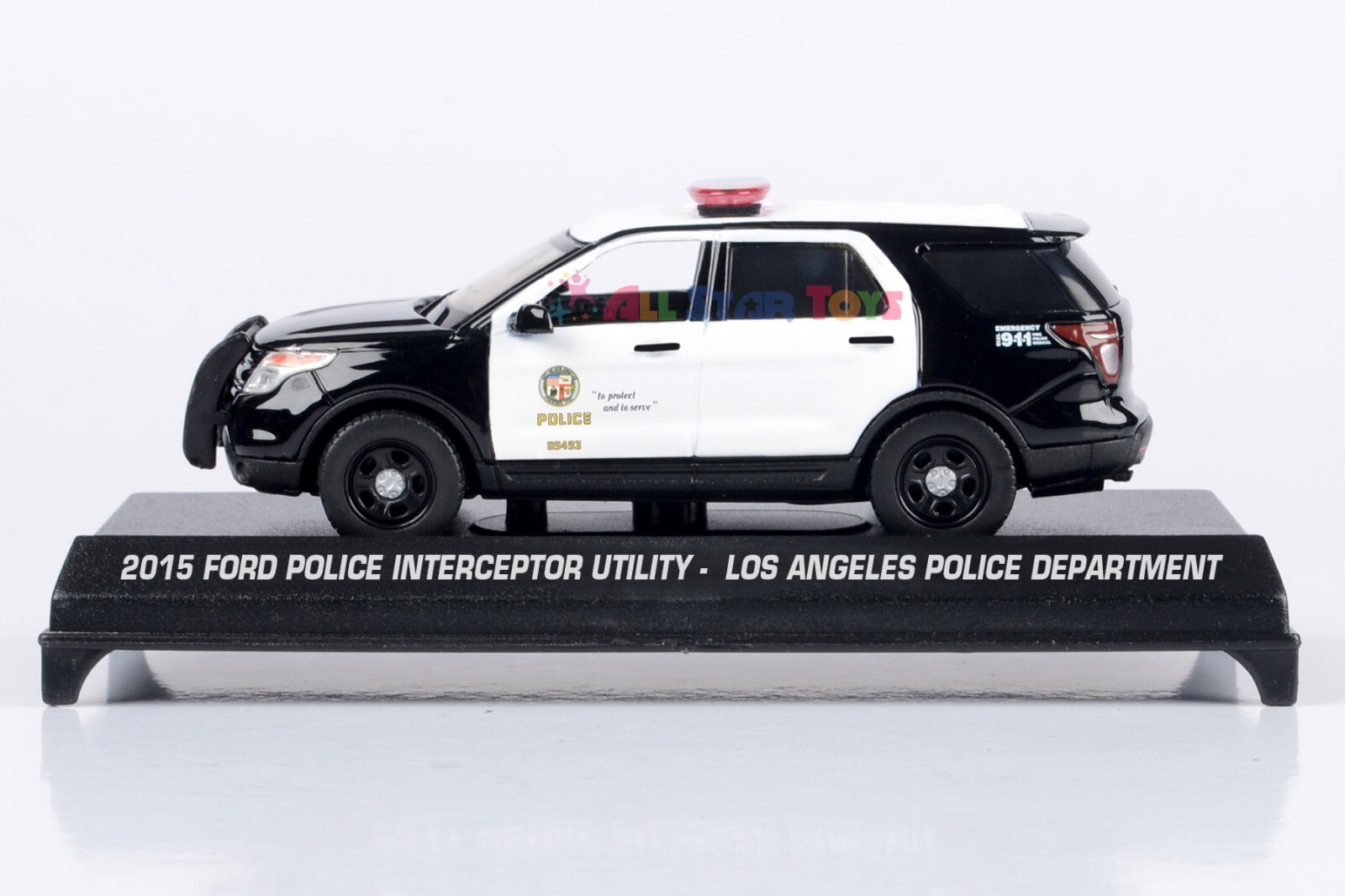 2015 FORD EXPLORER LAPD Los Angeles Police Dept PI Utility 1:43 ...