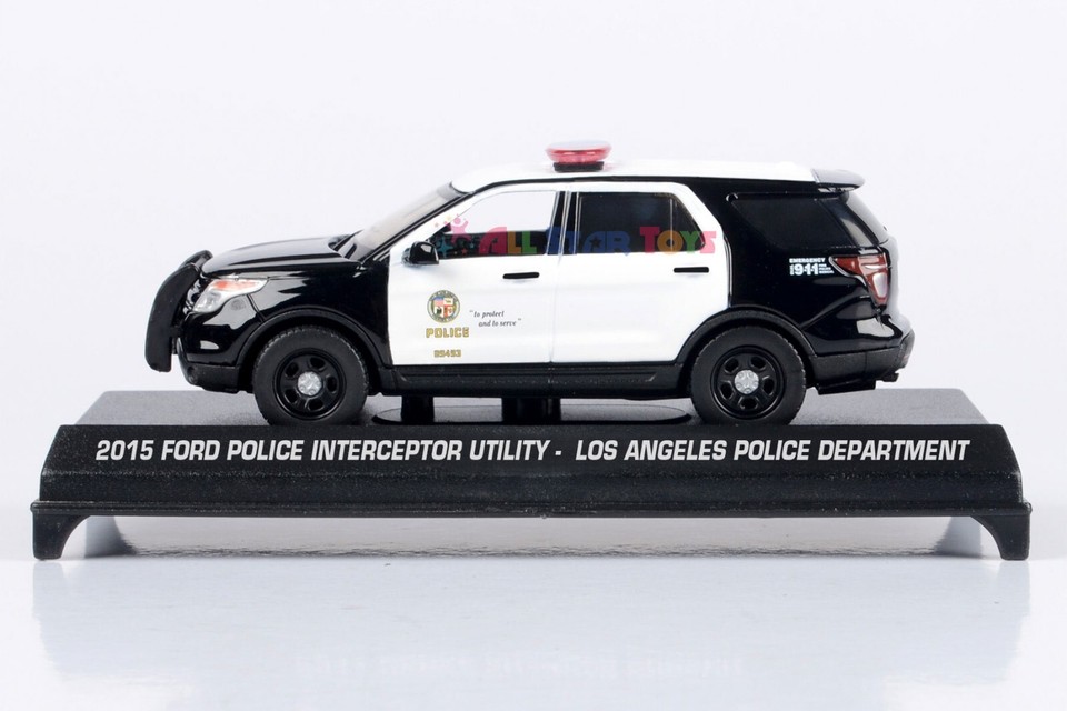 2015 FORD EXPLORER LAPD Los Angeles Police Dept PI Utility 1:43 ...