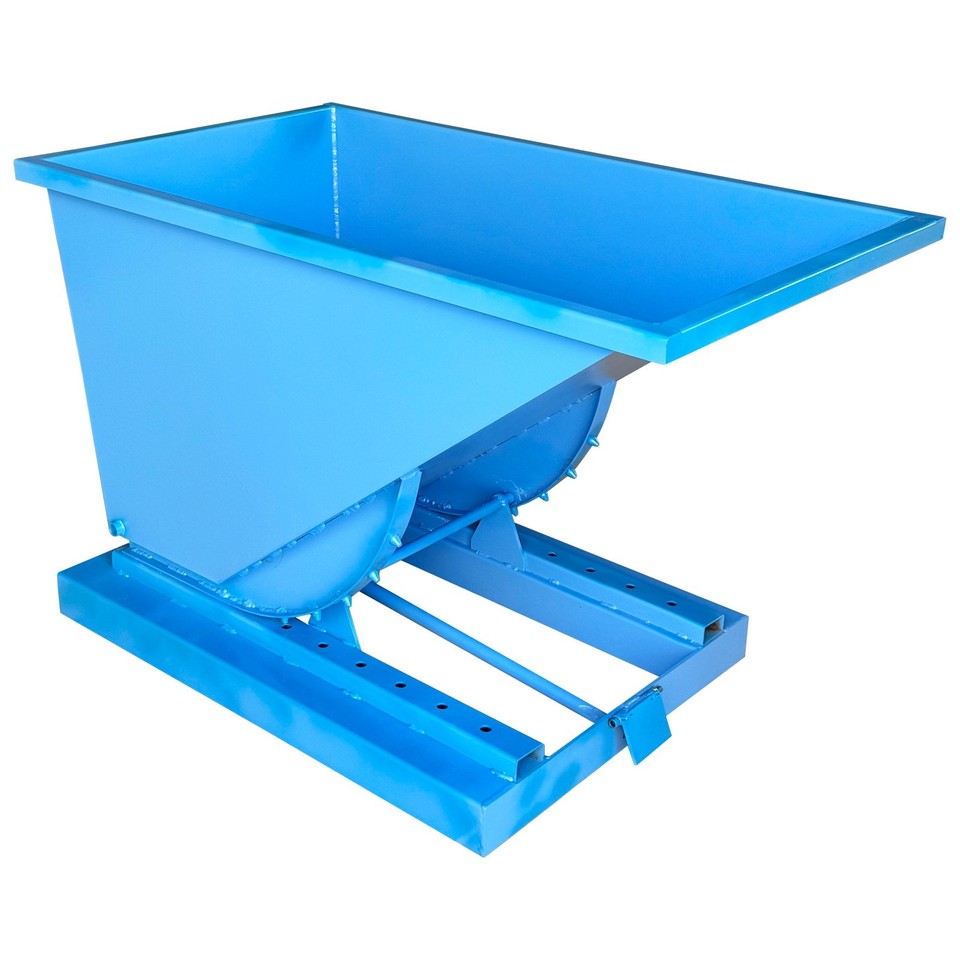 Self-Dumping Trash Hopper Dumpster for Forklifts Material Handling 137 ...