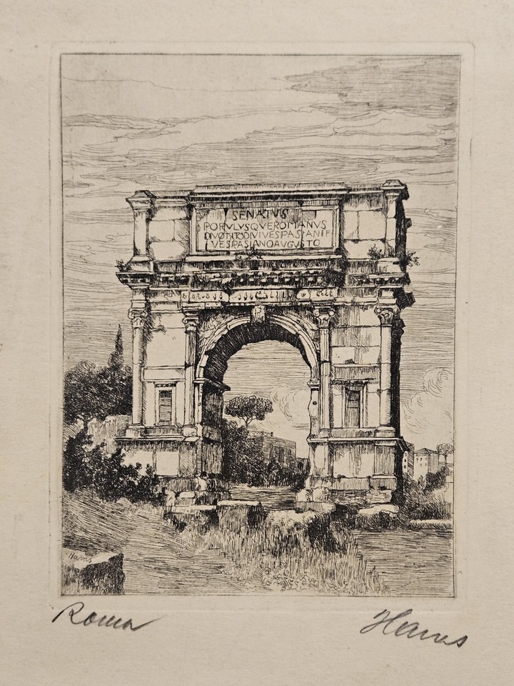 Kalle Artturi Havas, Acquaforte Su Carta, 1920, Stampa 19,6×14,5 Cm. | eBay