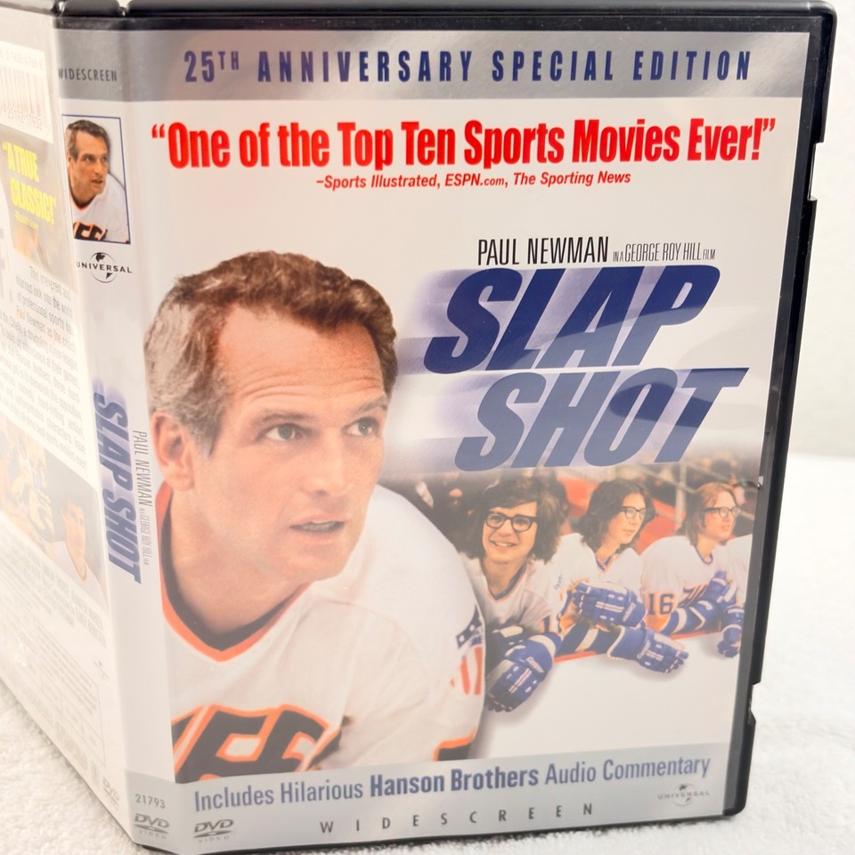 Slap Shot DVD 2002 25th Anniversary Special Edition Paul Newman | eBay