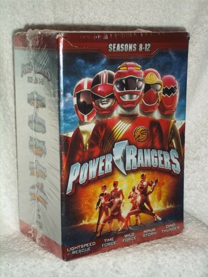 Power Rangers Seasons 8-12 (DVD, 2013, 26-Disc) NEW family action fun ...