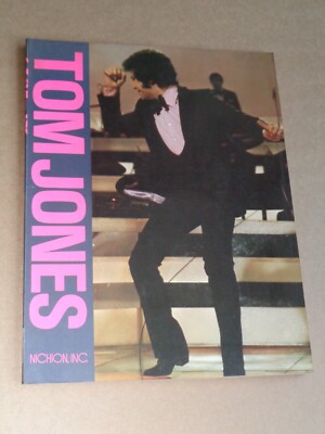 Tom Jones 1973 Japanese song book | eBay