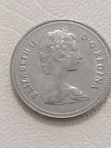 1980 Canada 5 cent Nickel Beaver Canadian Coin Queen Elizabeth II T69 ...