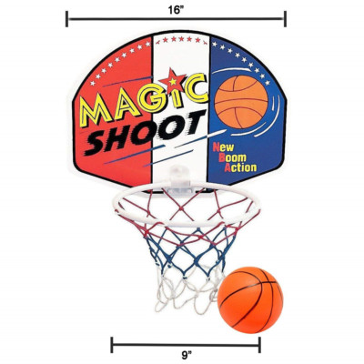 Magic Shot Mini Basketball Hoop Set With Ball And Pump | eBay
