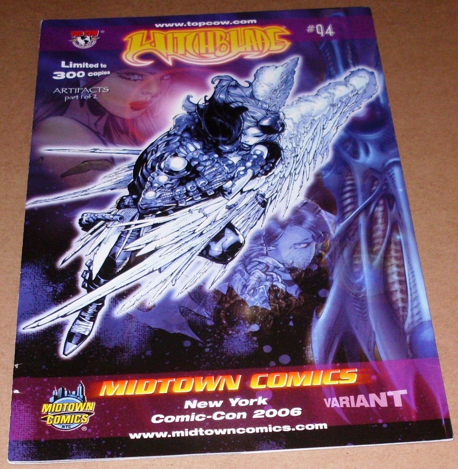 Witchblade 94 Midtown Variant 2006 NYCC Chris Bachalo Top Cow New York ...