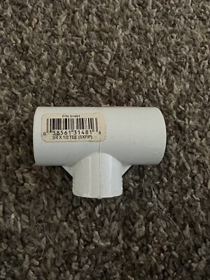 Genova 3/4x1/2 Tee PVC Fitting | eBay