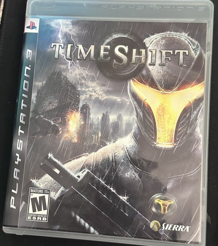 TimeShift (Sony PlayStation 3 PS3, 2007) CIB Complete w/Manual Tested ...