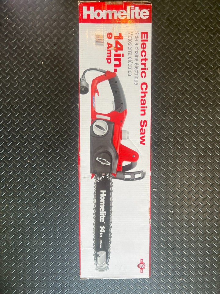 Homelite 14" 9 Amp Electric Chainsaw | eBay