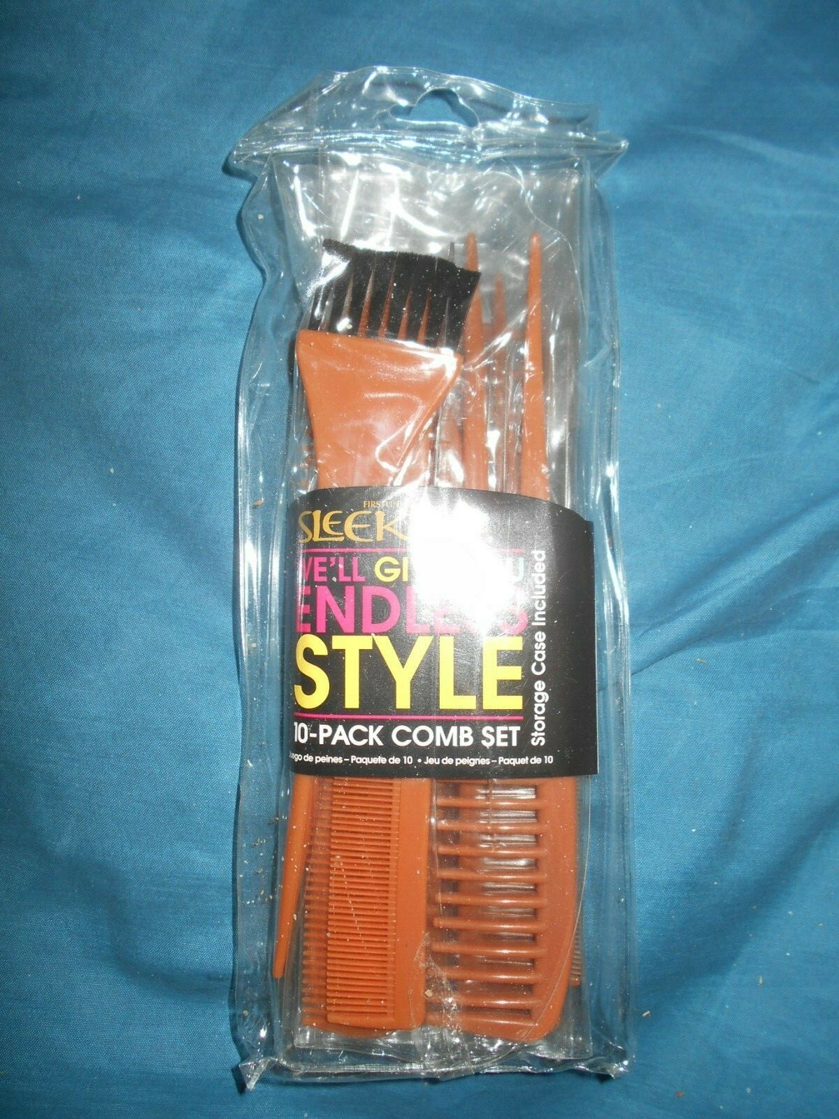 Firstline Sleek 10 Pc Comb Set With Storage Case | eBay