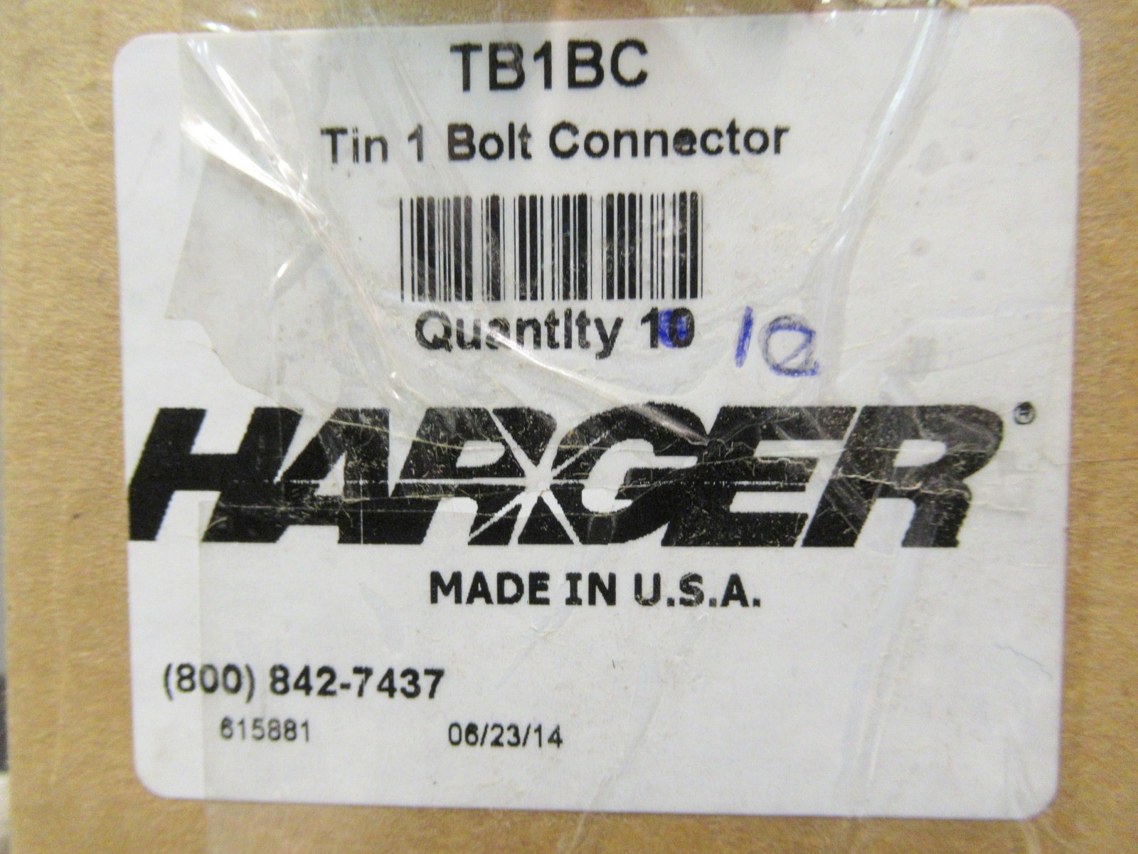 Harger - Electro Tin Plated Bronze 1 Bolt Parallel Clamp for sale ...