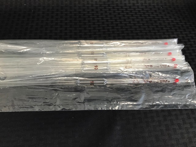 New(5) CORNING PYREX 10mL Glass Class A TD/TC Reuseable Volumetric ...