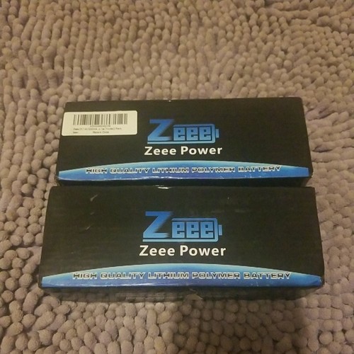 2 Pack High Performance Lithium Polymer Battery 5200mah 7.4 Volt By Zee ...