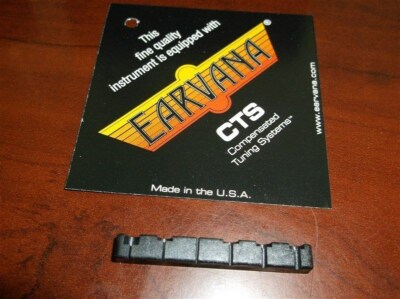 NEW - Earvana LSR Style Nut For Fender, 1-11-16" - BLACK | eBay