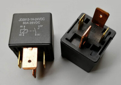 New JD2912-1H-24VDC Automotive Relay 80A 28VDC 4 Pins x 5PCS | eBay