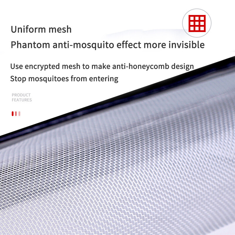 Window Mosquito Net Indoor Curtain Repellent Removable Washable Custom ...