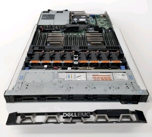 Dell EMC PowerEdge R640 2X Xeon Gold 6240 18 Core 2.60GHz 192GB 2x300GB ...
