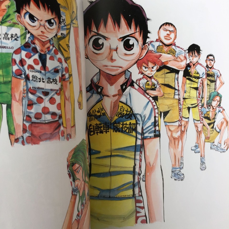 Yowamushi Pedal Genga Collection COLORS | JAPAN Manga Art Book | eBay
