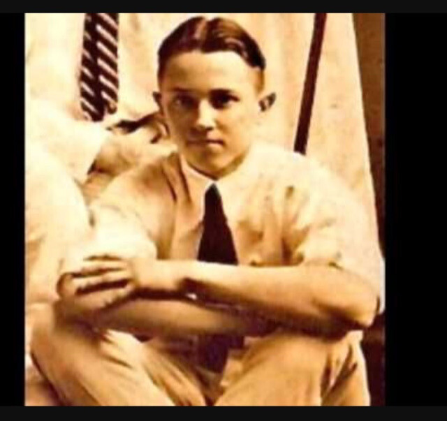Rare Antique Studio Portrait of Young Bix Beiderbecke w/ Cornet Epic ...
