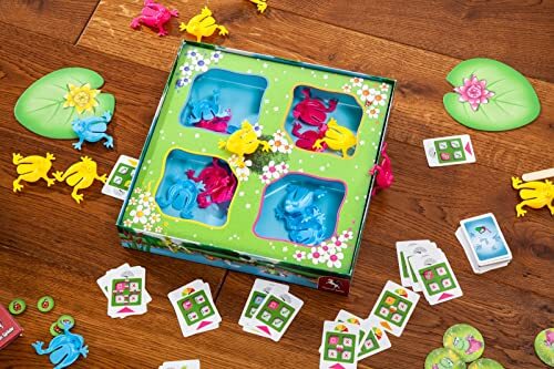 Happy Hopping - Board Game by 2-4 Players – Board Games for Family – 15 ...