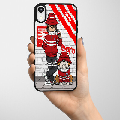 Personalised Middlesbrough iPhone Case Football Fan Hard Phone Cover ...
