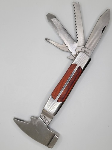 5-in-1 Multi-Function Tool in valet - T. Harris - Hammer, Wood Saw, File, etc. | eBay