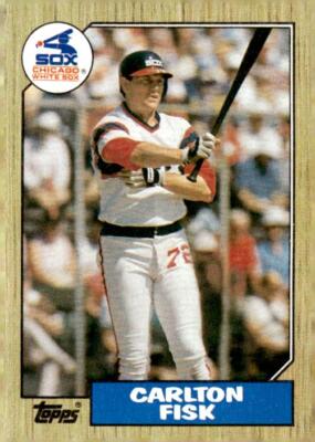1987 Topps #756 Carlton Fisk | eBay