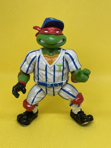 Teenage Mutant Ninja Turtles TMNT 1991 Baseball Grand Slammin' Raph ...
