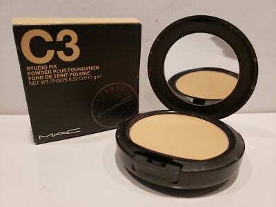 Mac ~ Studio Fix Powder Plus Foundation ~ C3 ~ NIB | eBay