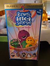 Barney - Barneys Big Surprise (VHS, 2000, Clam Shell) for sale online ...
