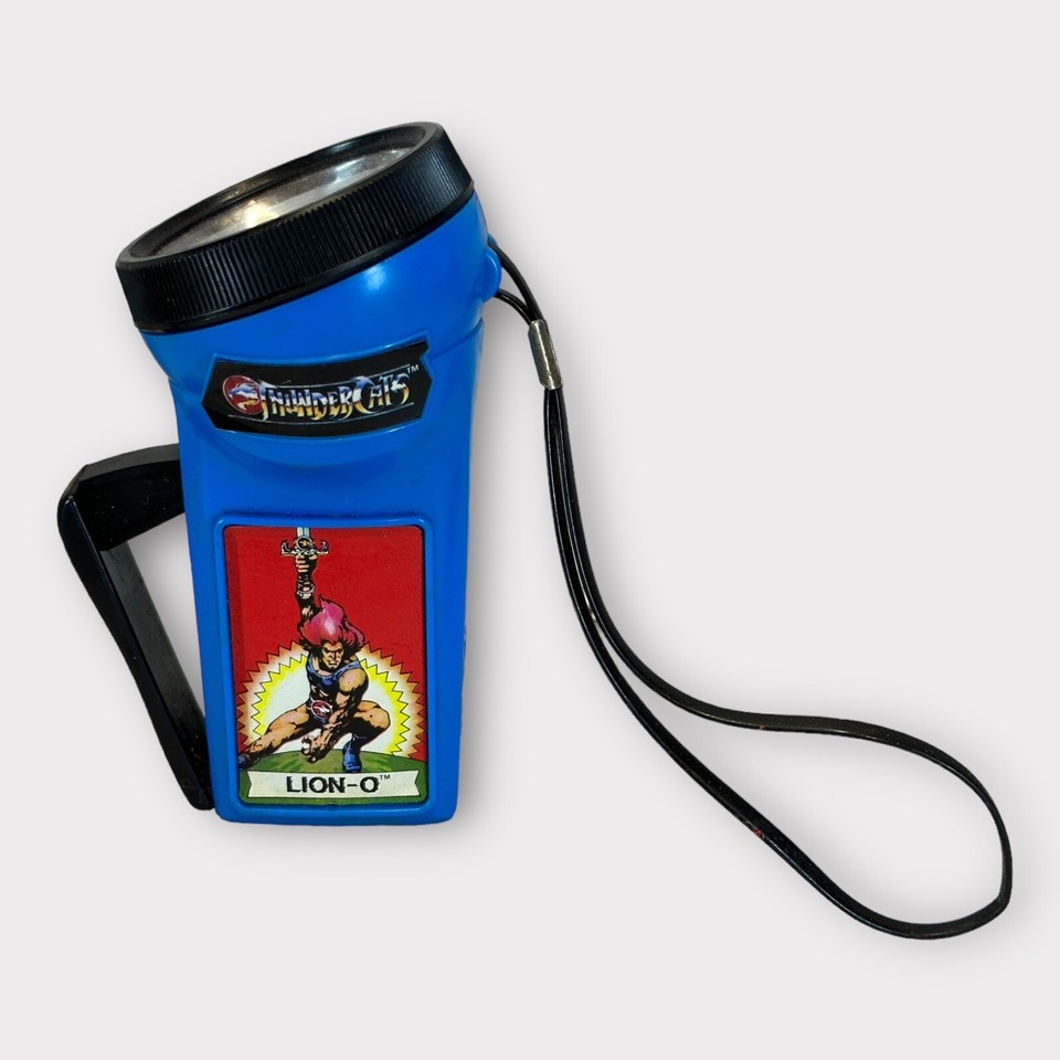 1985 Telpix Janex Thundercats Mighty Light Squeeze Hand Crank ...