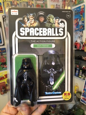Custom Spaceballs Dark Helmet W/Bubble Protector Hand Made Designer Art ...