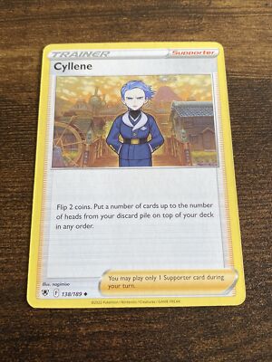 Pokémon Cyllene 138/189 Astral Radiance Trainer Uncommon D3046* | eBay