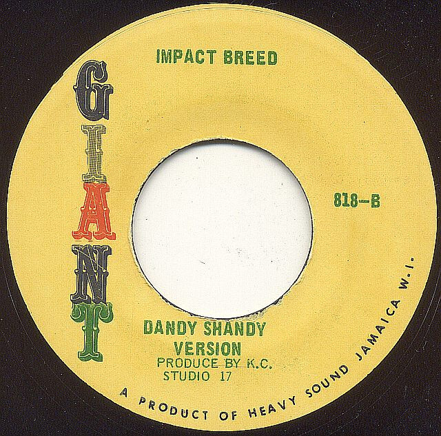 THE AMBASSADORS - DANDY SHANDY / VERSION - GIANT LBL VG+ 7" | eBay