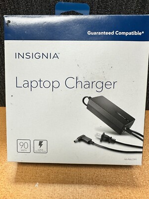 Insignia Universal Laptop Charger 90 Watts 6 Different Adapters Black ...