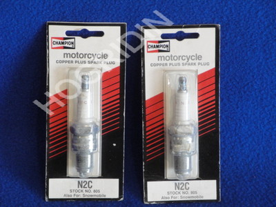 motorcycle champion n2c copper spark plug snowmobile honda ktm sea doo ...