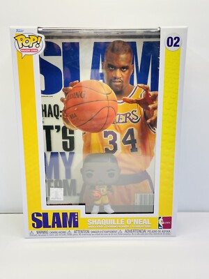 Funko Pop! Slam Cover with case: Shaquille O'Neal #02 889698593625| eBay