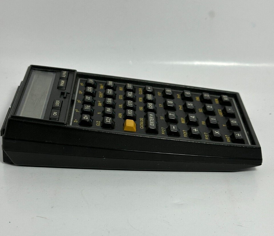 HP Hewlett Packard 41C Calculator & Leather Case | eBay