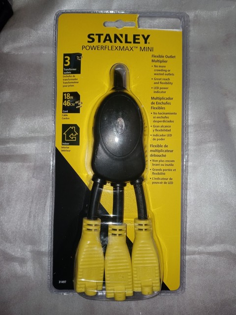 Stanley 31497 Power Squid Mini Multiplier Black/yellow 1-pack Ship for ...