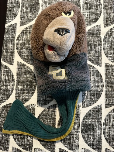 Baylor University Bear Golf Club Head Cover | eBay
