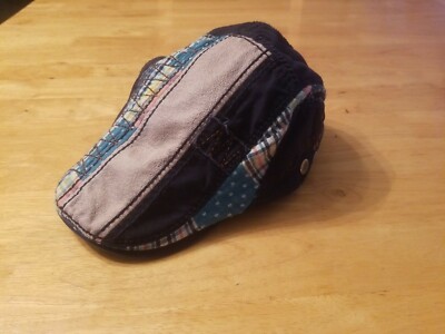 Yang Guan Flat Cap Patchwork Plaid Gatsby Newsboy Cabbie Golf Ascot ...