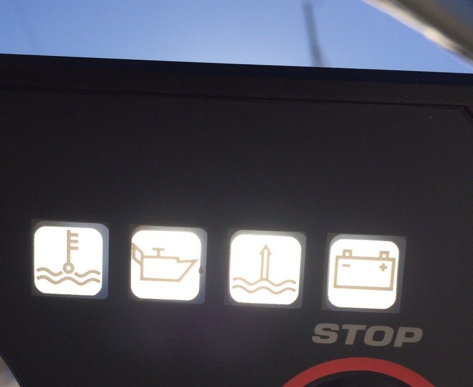 YANMAR INSTRUMENT PANEL TYPE B 3YM30 3YM20 2YM15 FACEPLATE ! DHL ...