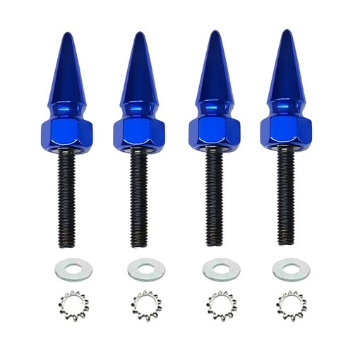 2015+ Harley-Davidson RoadGlide Wind Screen Blue Anodized Hex Spike ...