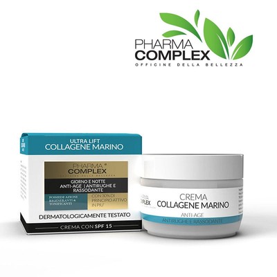 Crème Visage Hydratante COLLAGÈNE MARIN Sérum Lotion Pharma Complex ...