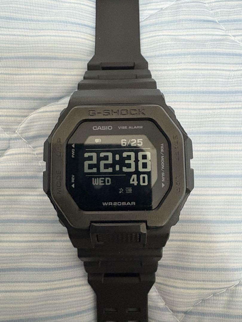 Casio G-Shock GBX-100 Black Digital Men’s Watch Used … - Gem