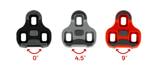 Practical New Anti-Slip Road Bike Cleats Grip Black 0˚ Grey 4.5˚ Red 9 ...