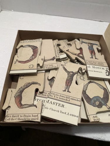 Colonial Williamsburg Jigsaw Puzzle Comical Hotch Potch Alphabet Ebay