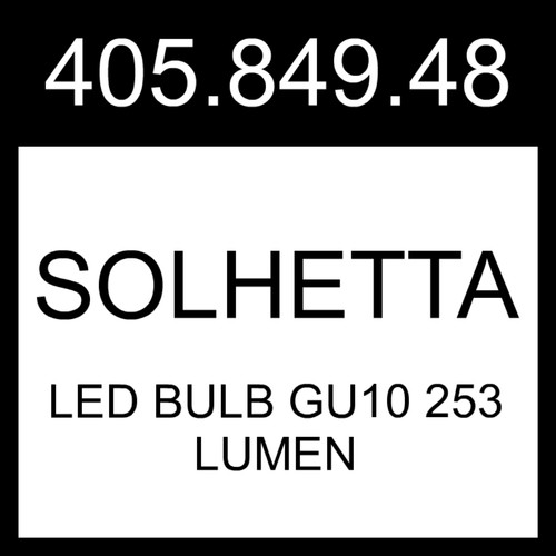 IKEA SOLHETTA LED Bulb GU10 253 Lumen 405.849.48 | eBay