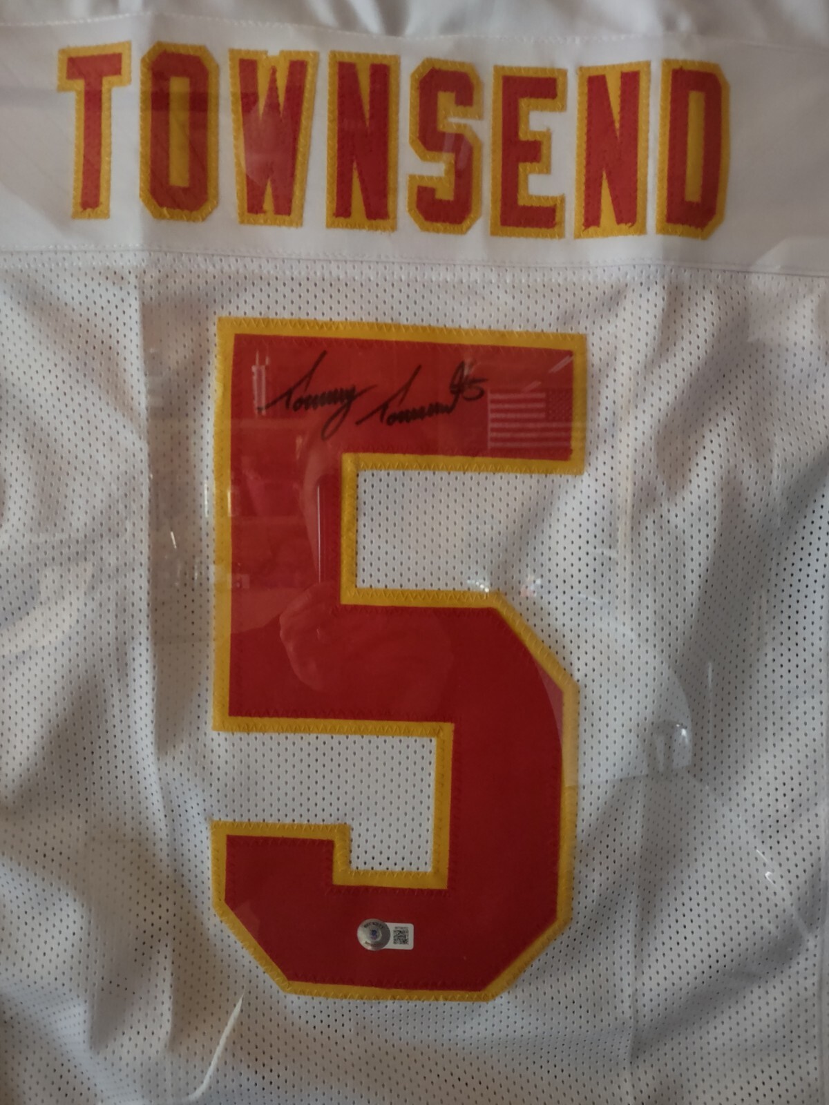 Kansas City Chiefs Tommy Townsend Autographed Custom Jersey ...