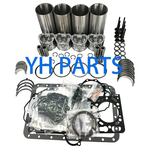 4JG1 4JG1T Engine Rebuild Kit For Isuzu Engine Mustang MTL20 Skid Steer ...